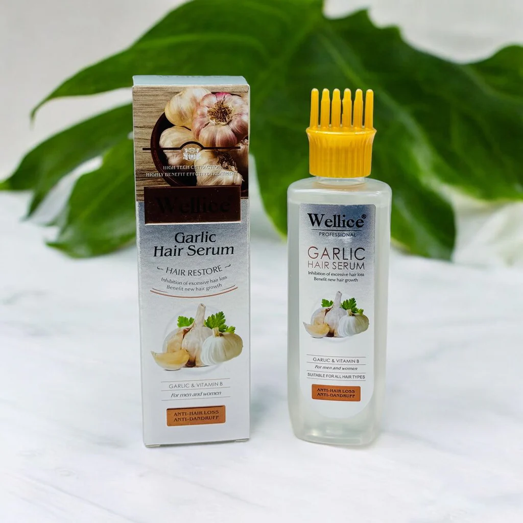 WELLICE Anti hair loss & Anti dandruff Onion & Collagen Hair Serum Wit – kharedo